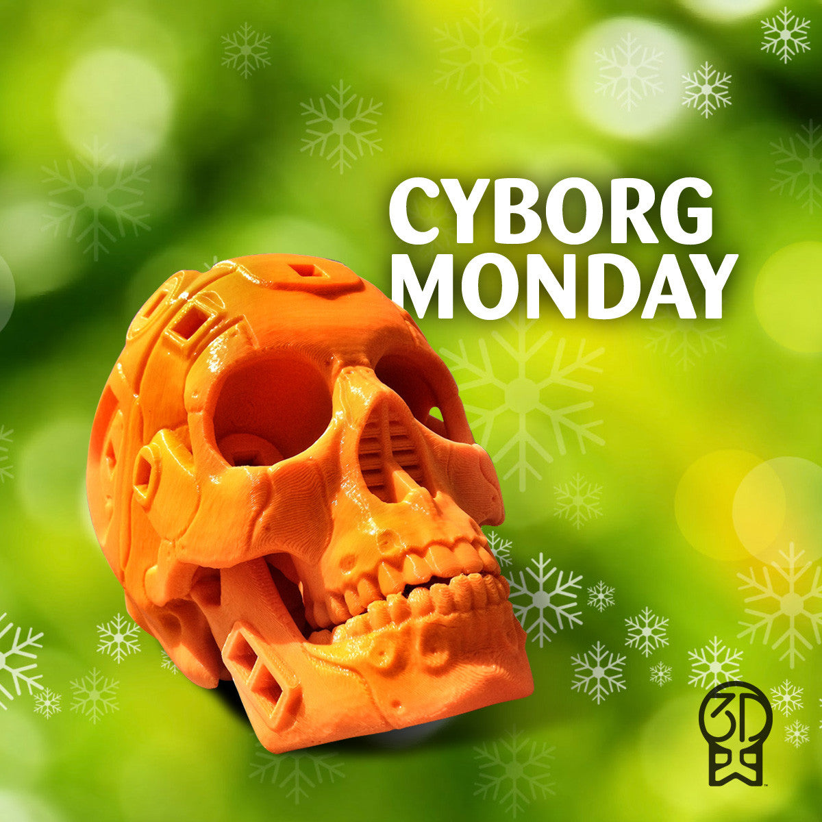 Cyber Monday Sale - Cyborg .STLs For 3D Printing – 3DKitbash