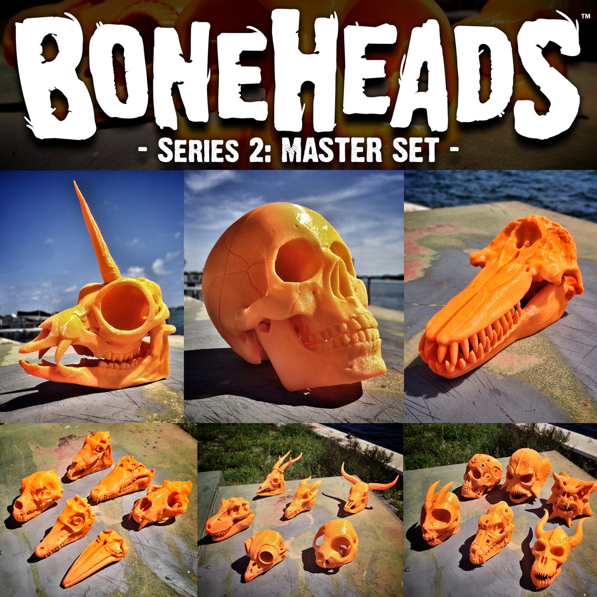 BONEHEADS Series 2 – 3DKitbash