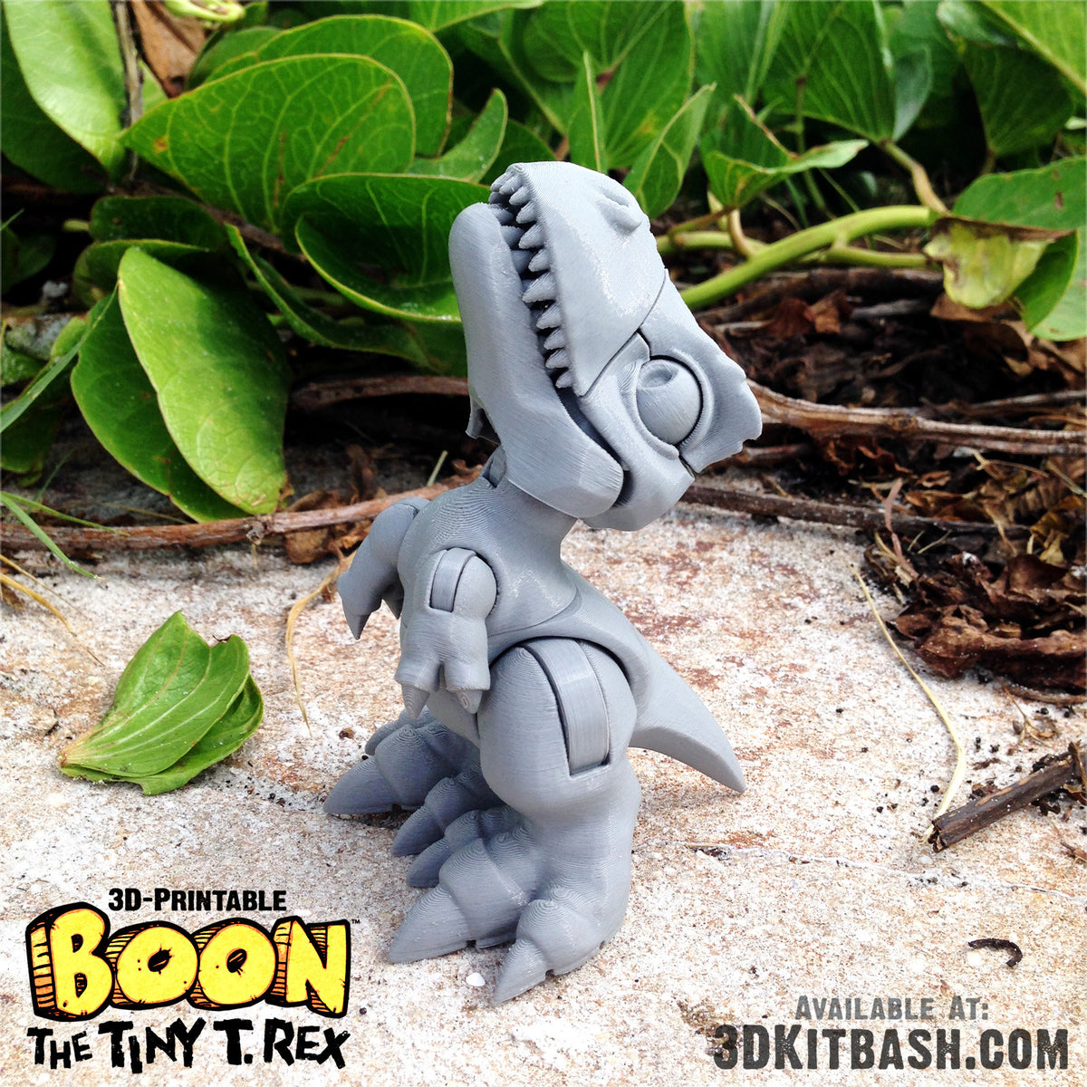 Boon, The Tiny T-Rex – 3DKitbash