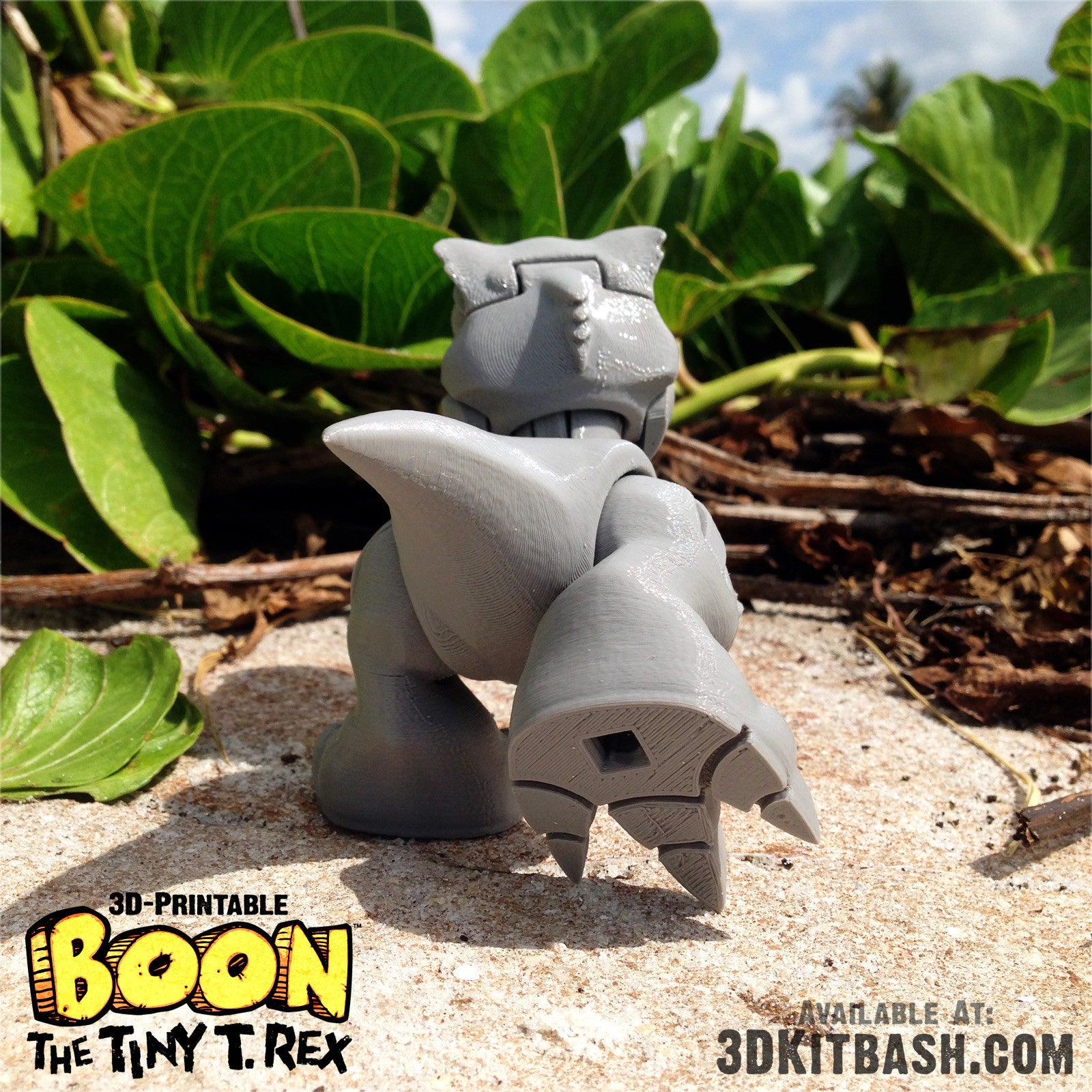 Boon, The Tiny T-Rex – 3DKitbash