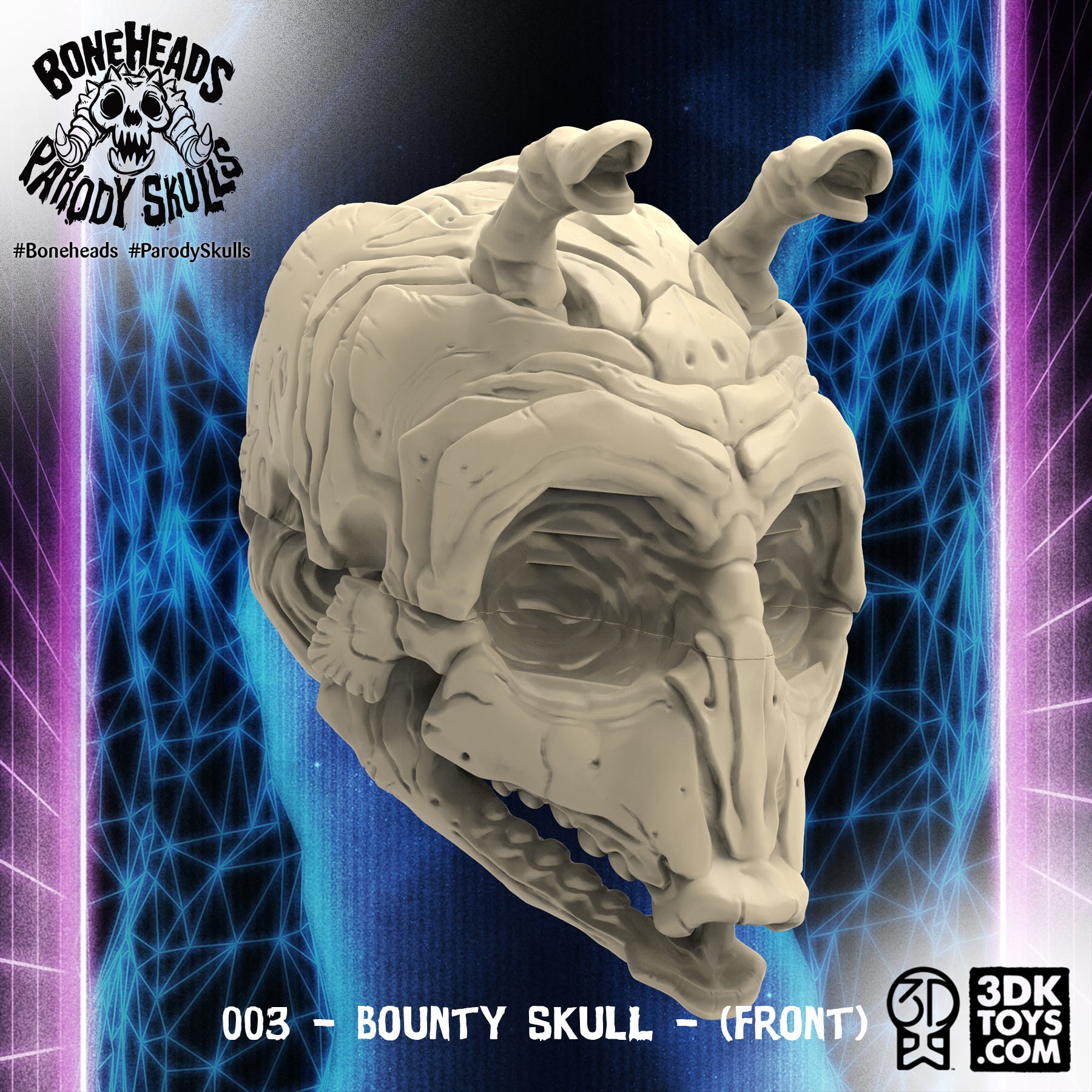 Parody Skulls S1 - Master Set | 3D Printable 3D Models – 3DKitbash